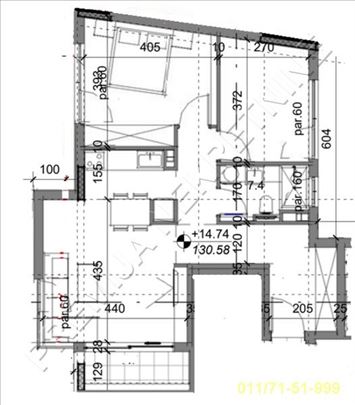 3.0, Slavujev venac, 66.50m2