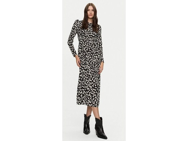 BERSHKA MIDI HALJINA – ATRAKTIVAN LEOPARD PRINT
