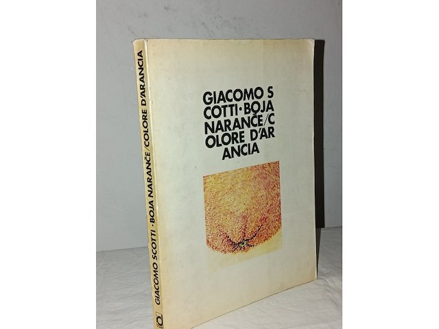Boja naranče colore d`arancia Scotti