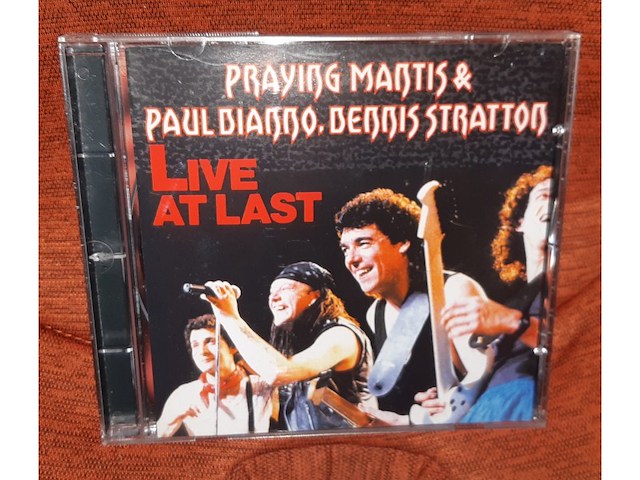 Paul Di`Anno, Dennis Stratton ( IRON M.) – Live At Last