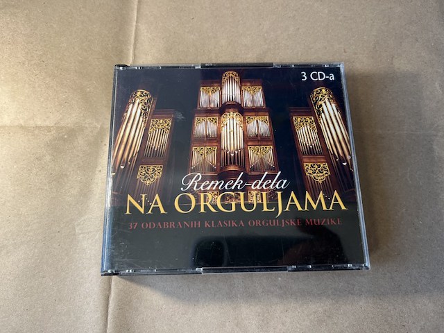 Remek-dela na orguljama - 3 CD-a (Reader`s Digest)