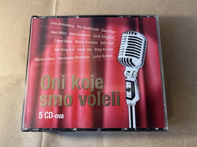 `Oni koje smo voleli` - 5 CD-ova (Reader`s Digest)