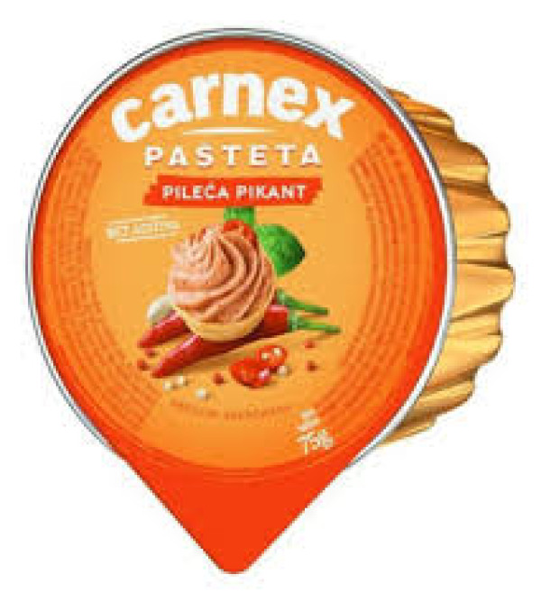 *Pileća pikant pašteta 75gr Carnex