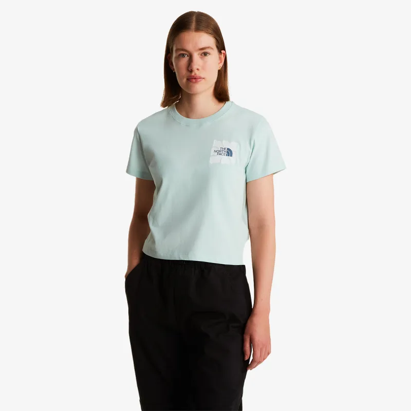 The North Face W SUN REGULAR SHORT SLEEVE CUTIE TEE-GRA