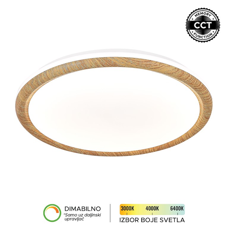 LED plafonjera LP-406-54R WD