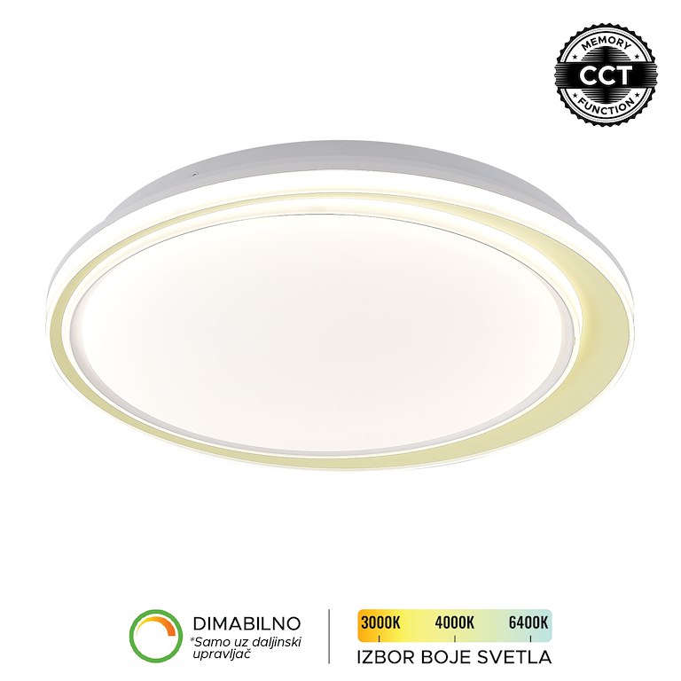 LED plafonjera LP-422-54R YL