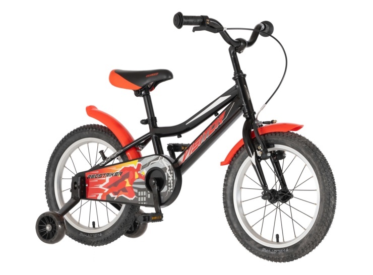 Bicikl kids visitor redstriker 16" 9" v-brake kontra 105-125cm (16") crno crveni 1160130ID: EK000842499