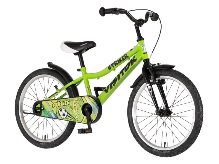 Bicikl kids visitor striker 20" 10" v-brake kontra 115-135cm (20") zeleni neon 1203161ID: EK000842453