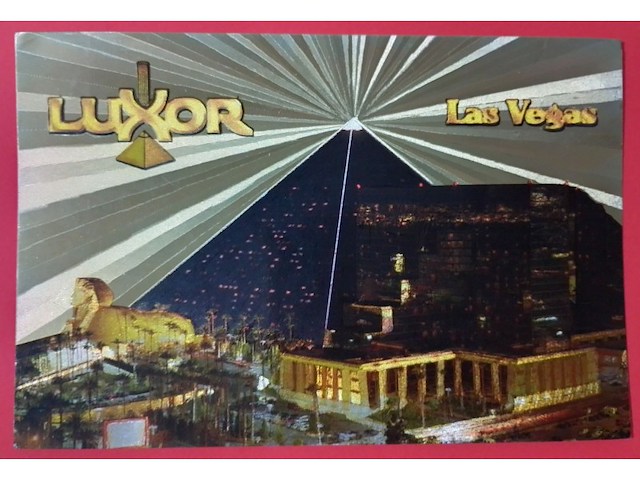 LUXOR -HOTEL-CASINO-LAS VEGAS NEVADA-POST CARD