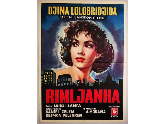 RIMLJANKA (1954) Đina Lolobriđida PLAKAT