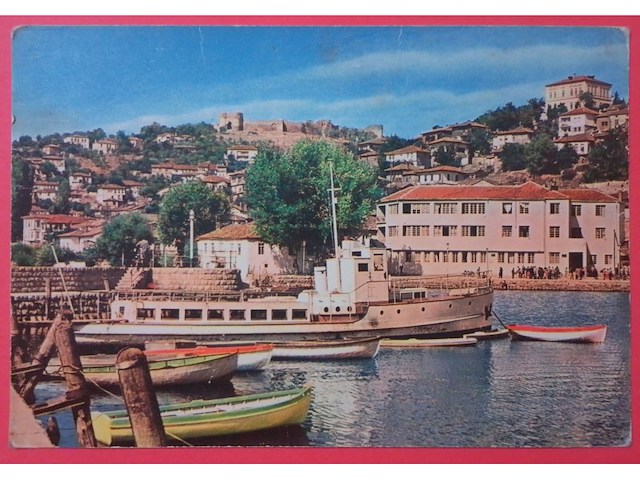 OHRID-PRISTANIŠTE, PANORAMA - RAZGLEDNICA