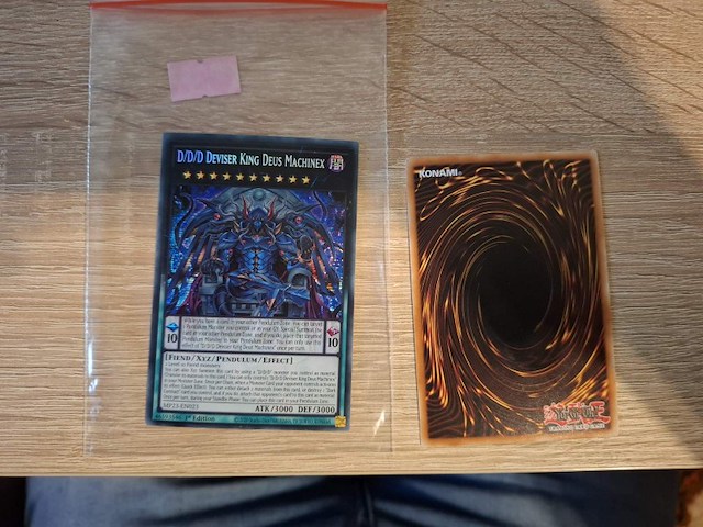 DDD Deviser kingdeus machinex Yu-Gi-Oh! original