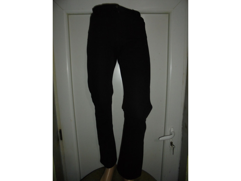 ŽENSKE PANTALONE SA ELASTINOM *MADONA JEANS*,CRNE, V-30