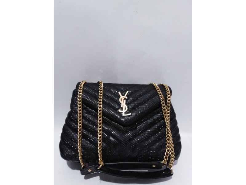YSL vrhunska crna torba sa lancima nt41