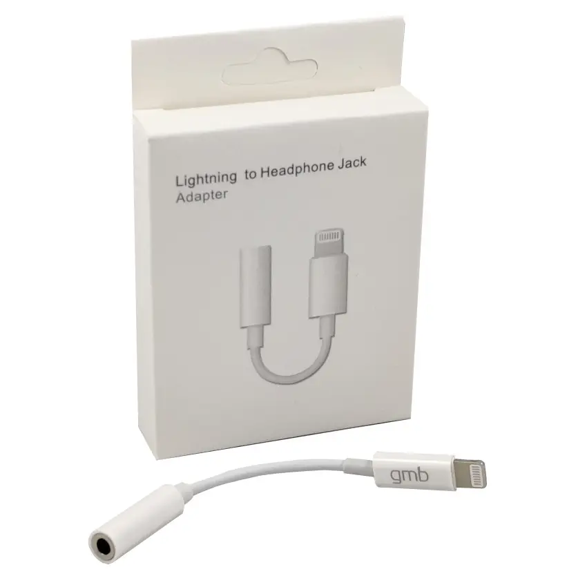 Gembird Adapter 3.5 mm na iPhone Apple Lightning port
