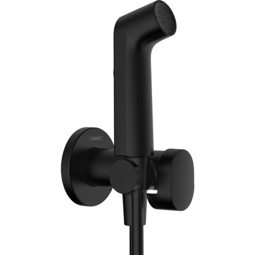 Hansgrohe EcoSmart higijenski tuš za toplu vodu sa držačem za tuš i tuš crevom Matt Black 29232670
