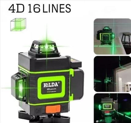 Laser za nivelaciju 4D 16 linija Digitalni 100m