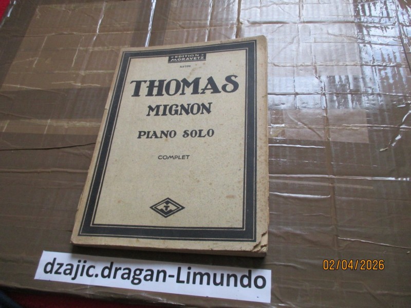 Thomas Mignon Piano solo complet