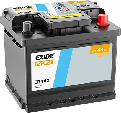 Exide Excell akumulator za automobile 12V 44Ah EB442ID: EK000842539