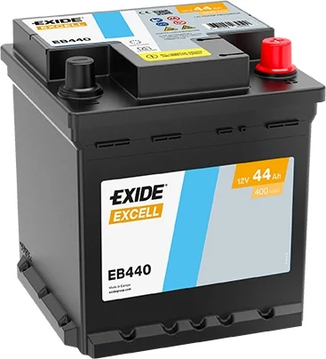 Exide Excell akumulator za automobile 12V 44Ah EB440ID: EK000842547