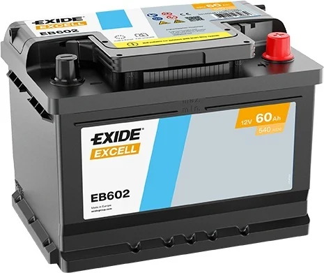 Exide Excell akumulator za automobile 12V 60Ah EB602ID: EK000842549