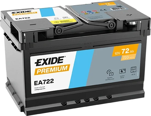 Exide Premium akumulator za automobile 12V 72Ah EA722ID: EK000842531