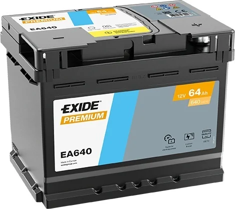 Exide Premium akumulator za automobile 12V 64Ah EA640ID: EK000842535