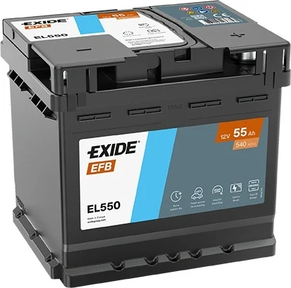 Exide Start-Stop akumulator za automobile 12V 55Ah EL550ID: EK000842541