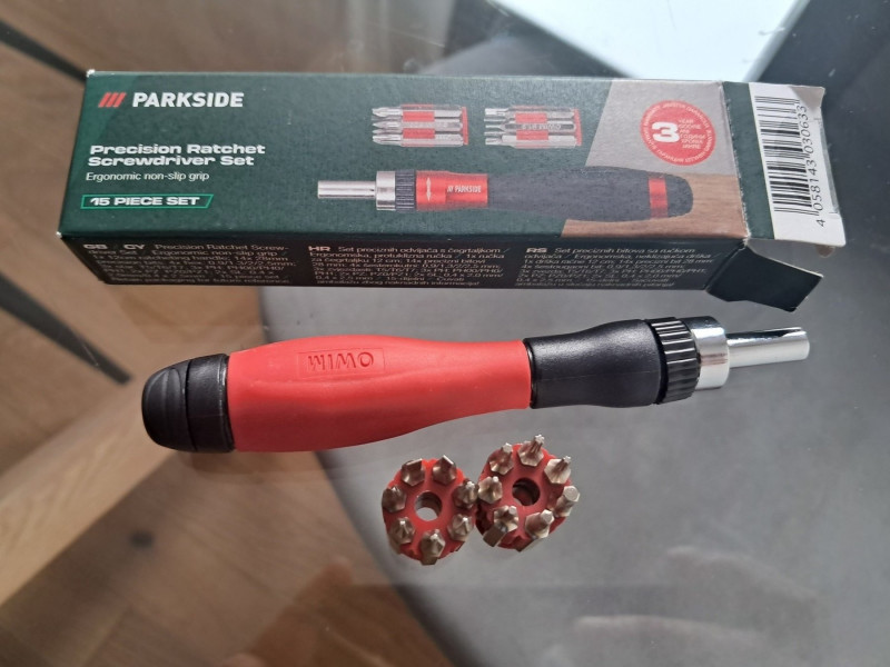 Parkside set preciznih srafcigera