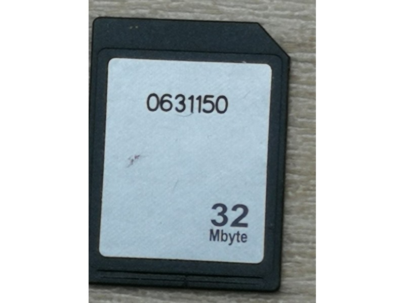 SD memorijska kartica - 32mb