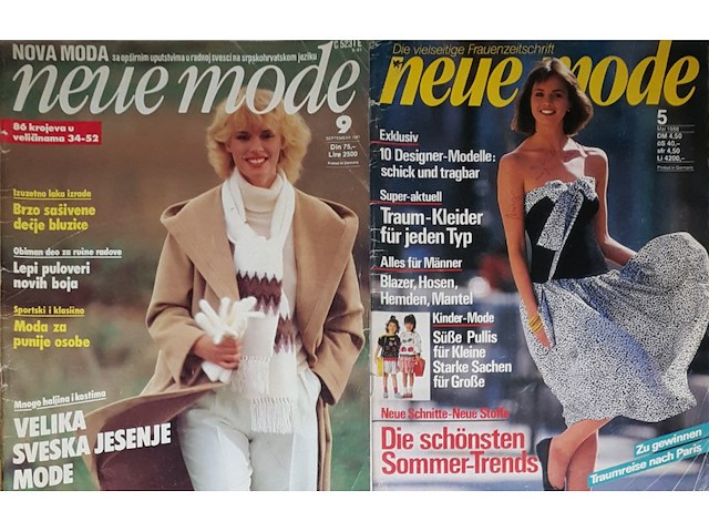 Neue Mode (Nova Moda) Br.9,5 1981/88