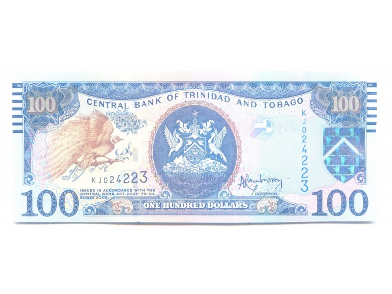 Trinidad i Tobago 100 dollars 2006 UNC