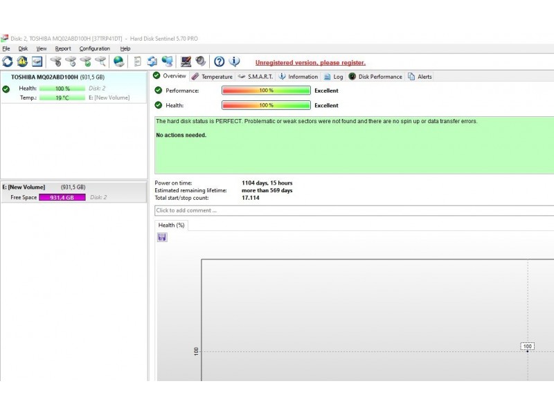 7. hard disk 1tb - 100% sentinel - 2.5 inca