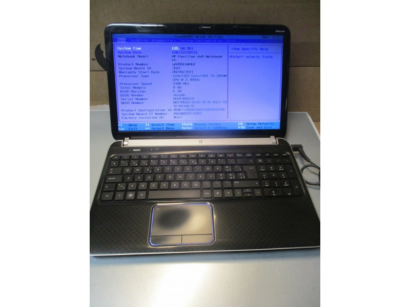 19.HP Pavilion dv6 laptop da i5