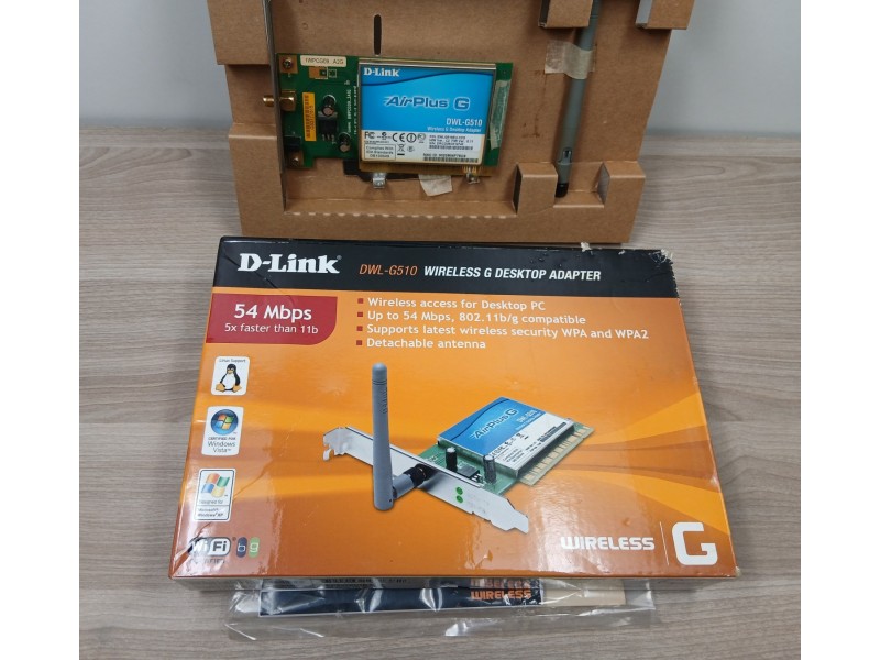 D-Link DWL-G510 Wireless bežična PCI kartica