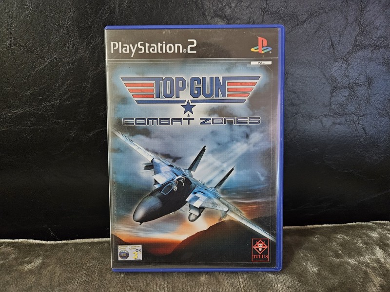 TOP GUN Combat zones Sony PS2