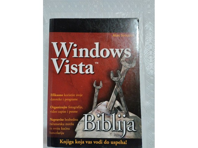 Windows Vista Biblija - Alan Simpson
