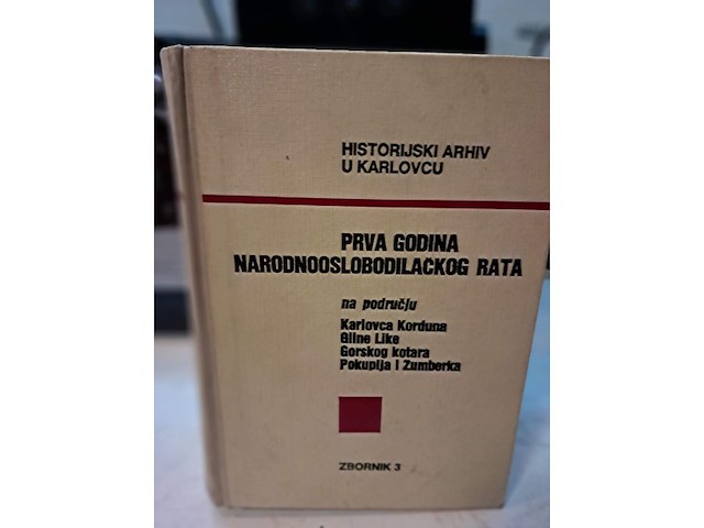 PRVA GODINA NARODNOOSLOBODILAČKOG RATA