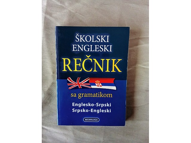 Školski Engleski Rečnik Sa Gramatikom-Snežana Mitrović