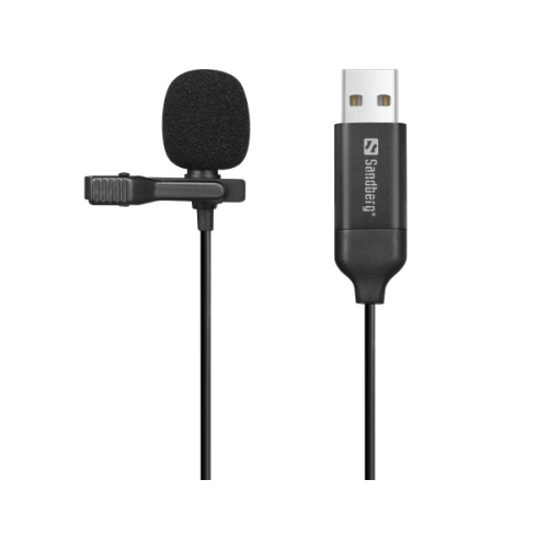 USB streamer mikrofon Sandberg Clip 126-40