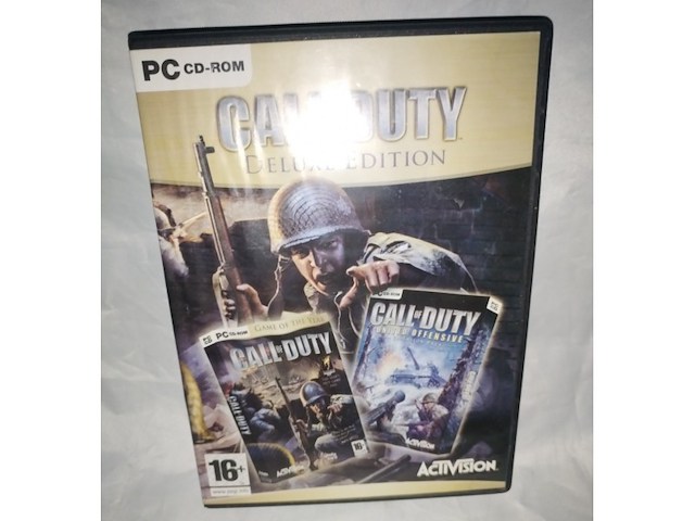 Stara PC Igra Call of duty Deluxe Edition Br 2