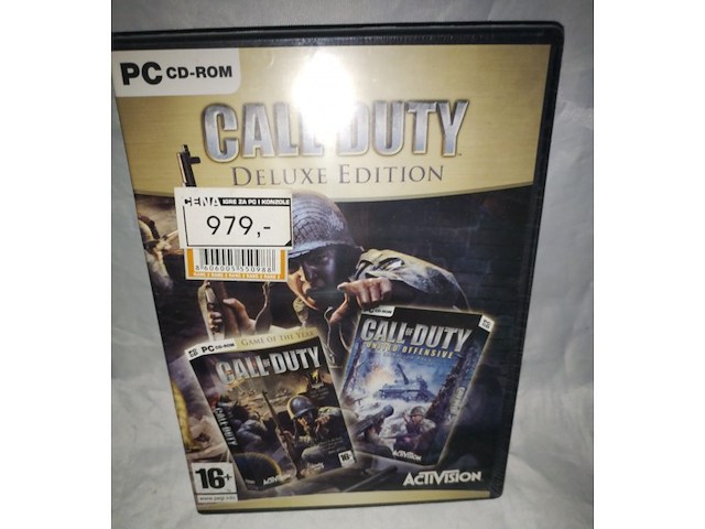 Stara Pc Igra Call of Duty Deluxe Edition