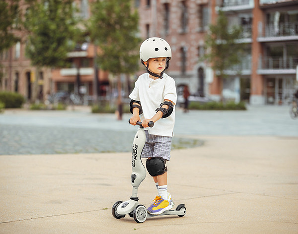 Scoot&Ride Set štitnika S Black-ash