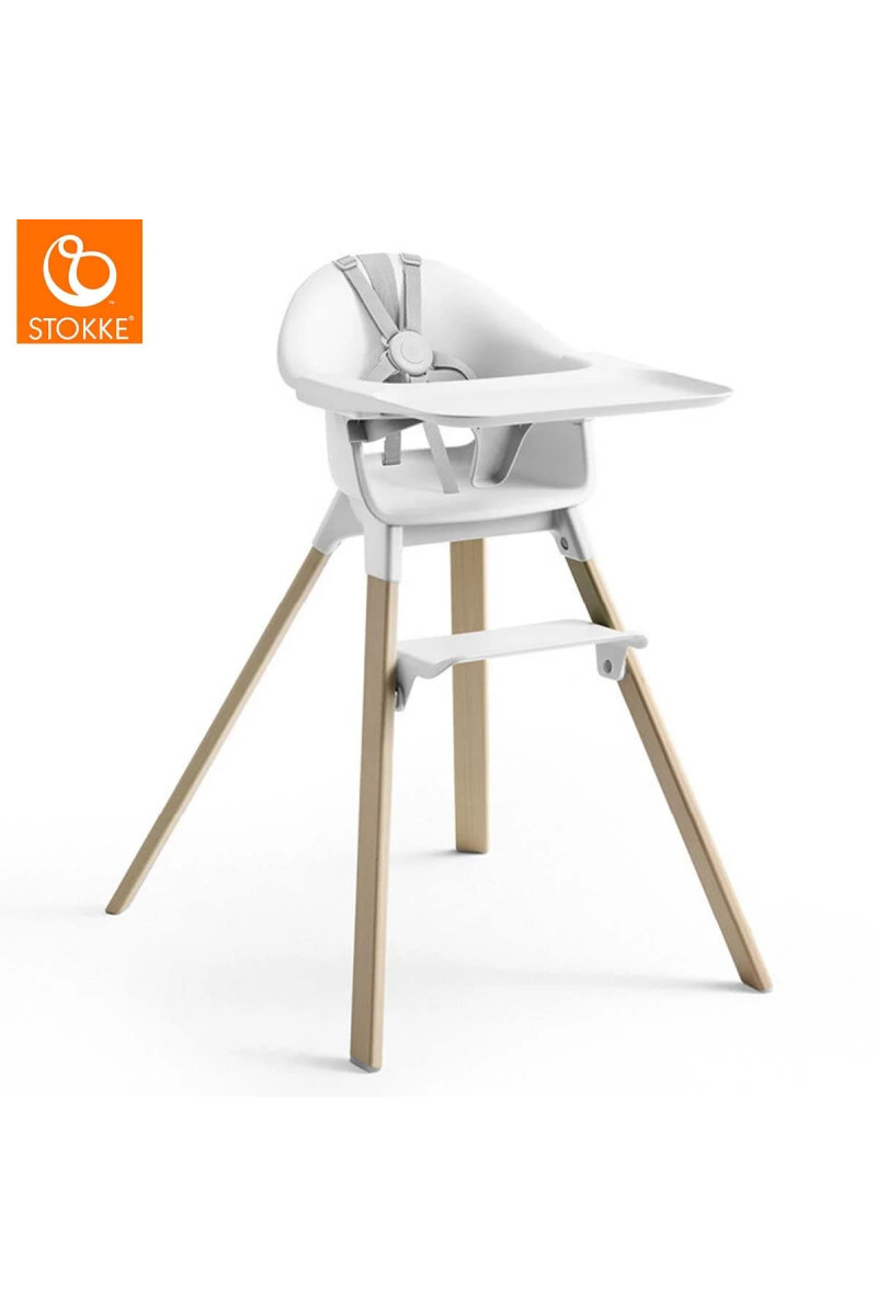 Stokke Clikk hranilica Bamboo "White"