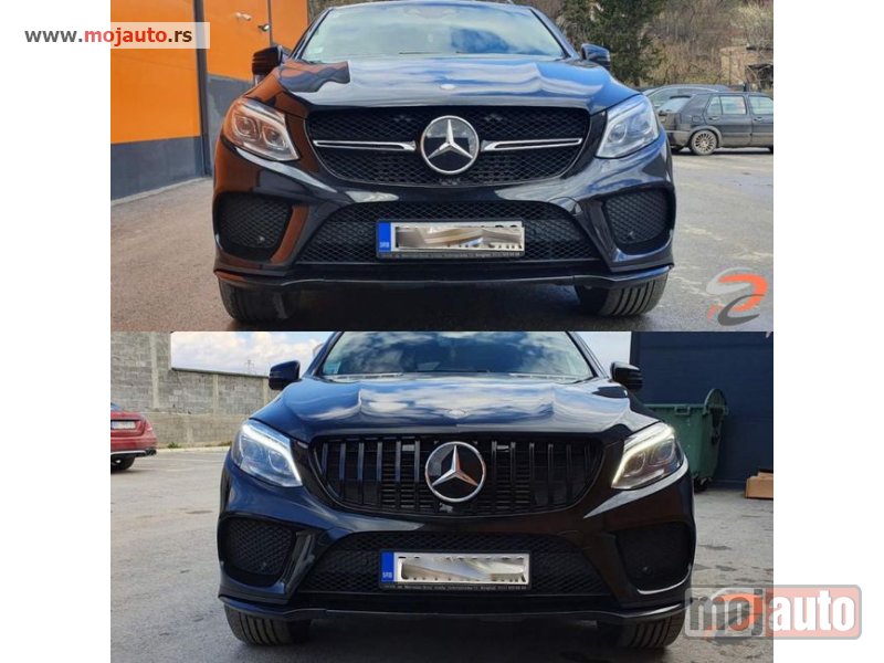 Gril maska C292 GT 16-19 black za Mercedes Benz GLE Coupe.