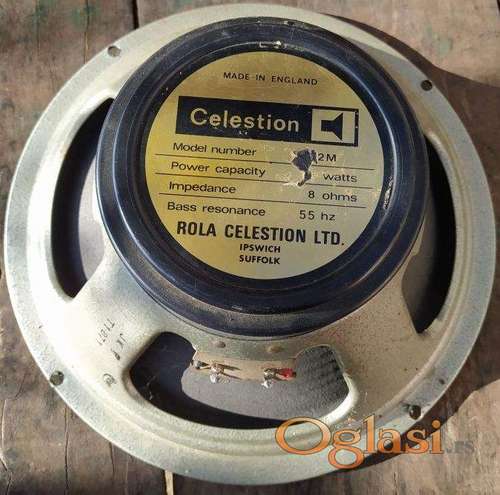 Vintage Celestion G12M T1871 Blackback made in England