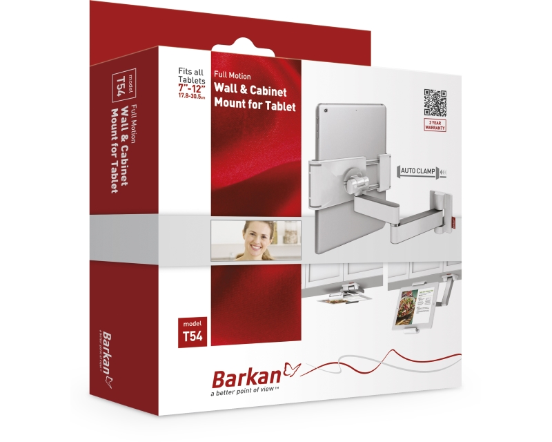 BARKAN T54 Univerzalni zidni nosač za tablet 7 do 12 inča