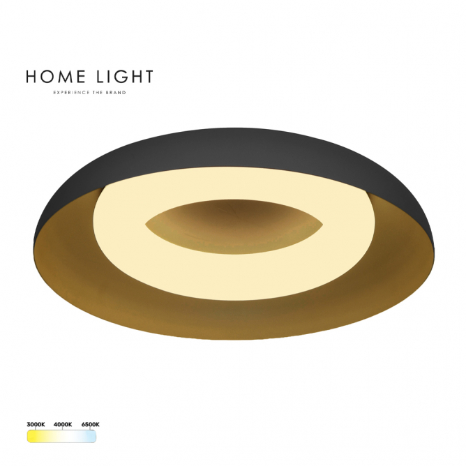 1 SOLEA 72 LED PLAFONJERA 24W CCT CRNA 202508