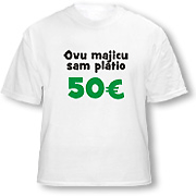 Majica "50 eur"