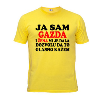 Majica "Ja sam gazda"